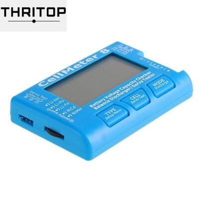 好货Battery Capacity Checker Servo Tester RC CellMeter 8 wit