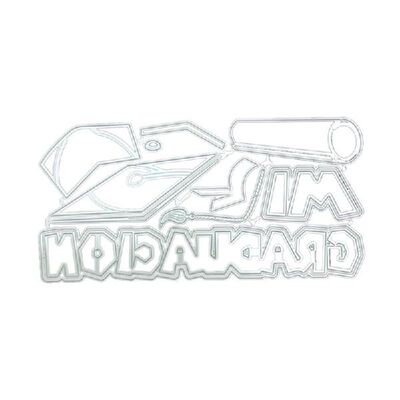 极速Graduation Theme Die Cuts Letter Embossing Die Cuts for