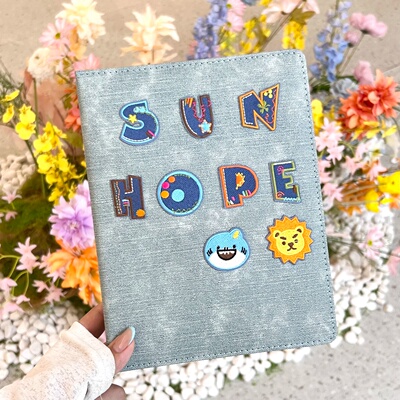 莎头周边5114牛仔卡册拍立得相册