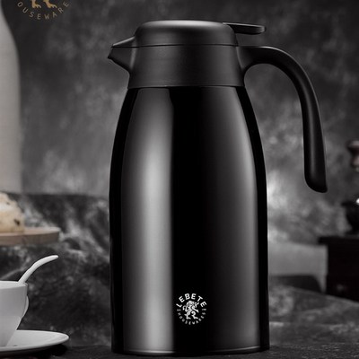 丽贝德保温壶大容量家用办公室暖壶316不锈钢热水瓶2.5L刻字LOGO