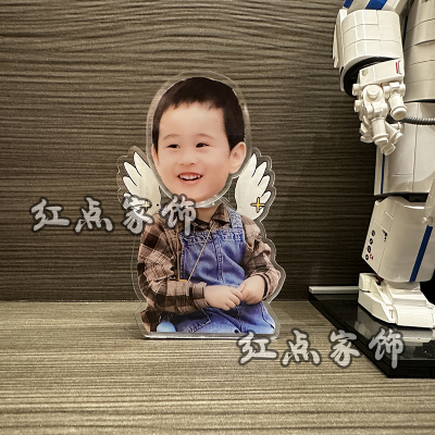 爸爸当家可爱萌娃马立奥松子爲撒自动摇头摇摇乐趣味摆件立牌搞笑