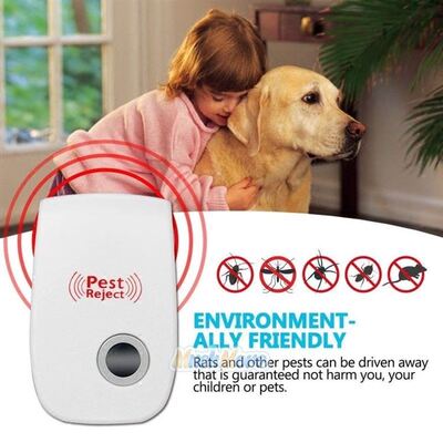 极速Ultrasonic Electronic Pest Mouse Cockroach Repeller Reje