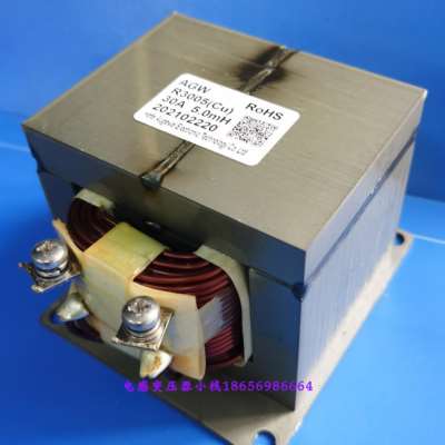 好货全新30A5mH铜线电抗器R3005变频空调电抗器 负载电感输出电