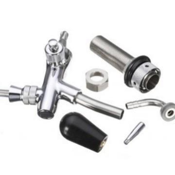 厂家销售 镀铬可调龙头接管加长98.5mm 可啤酒设备酒龙头