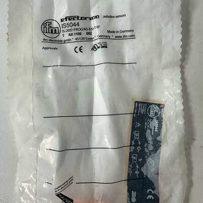 可维修IFM易福门 IS5044， 单价 未拆封，正品议价