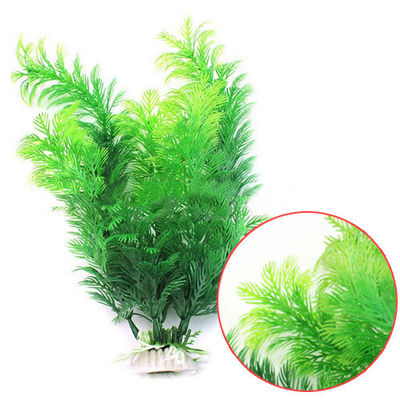 Pretty Fish Tank Aquarium Decor Green Artificial Plastic Und
