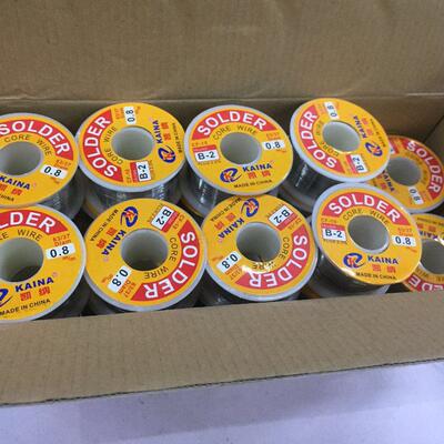 KAINA凯纳 高纯度 松香芯焊锡丝 00.8/1.0 焊锡线 B-2 100G 精品