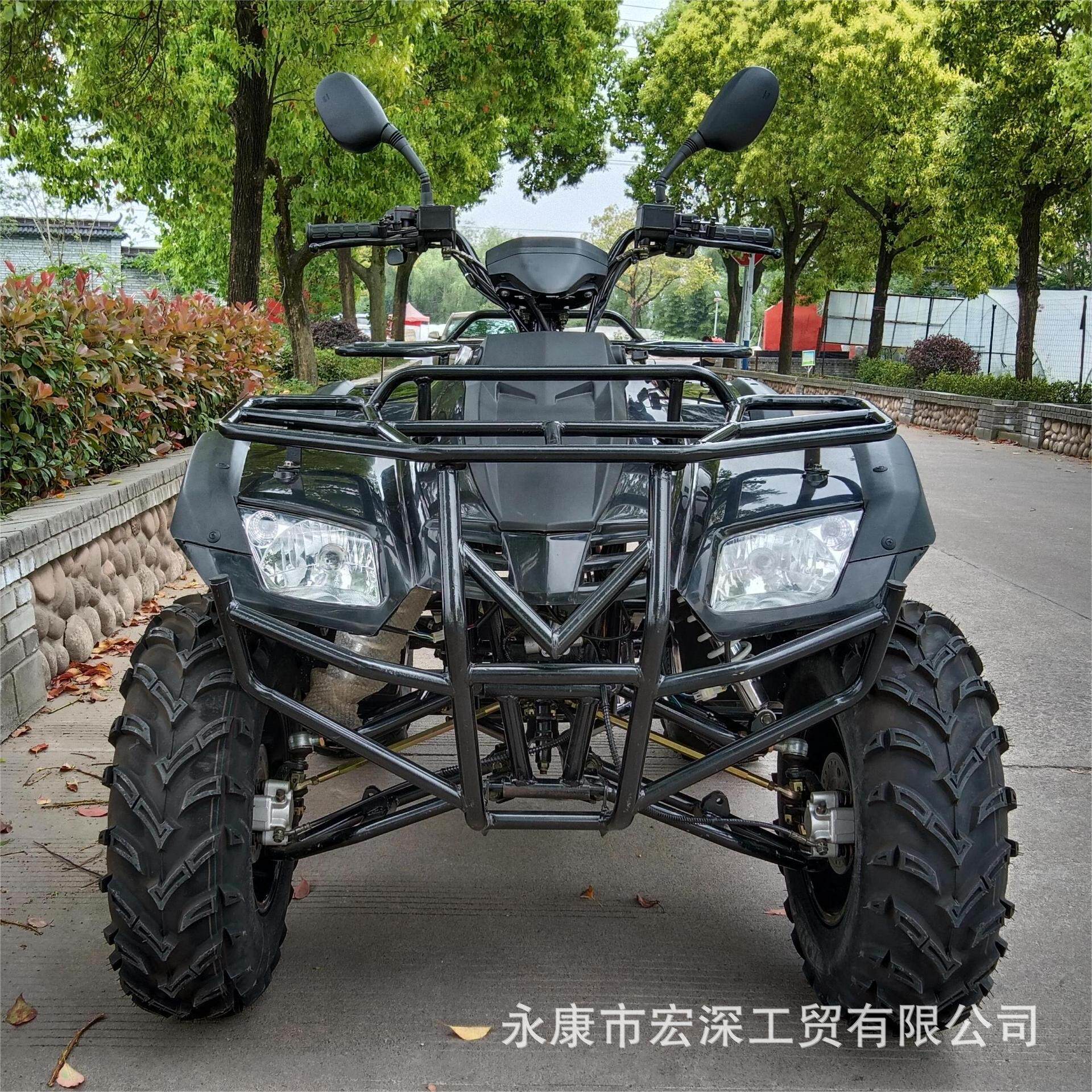 燃油三轮摩托车沙滩车农夫车卡丁车四轮越野车老爷车电动卡丁车