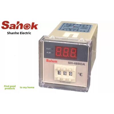 SH-48BDA 山禾Sahok SH-48BD 数显温控表 拨码数显温控仪