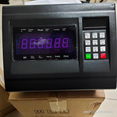 威盈T660A地磅称重显示仪取代A12E高精度称重头，可外接大屏打印