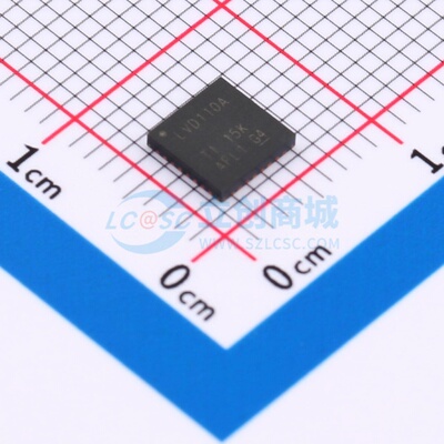 时钟缓冲器/驱动器/分配器 CDCLVD110ARHBR HVQFN-32 TI/德州
