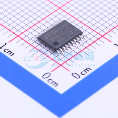 单片机(MCU/MPU/SOC) STM32F031F6P7 TSSOP-20 意法半导体芯片