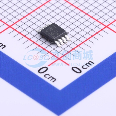 比较器 LMV393DMR2G MSOP-8 onsemi(安森美) 电子元器件原装正品