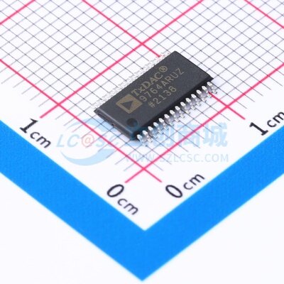数模转换芯片DAC AD9764ARUZRL7 TSSOP-28 ADI(亚德诺) 原装正品