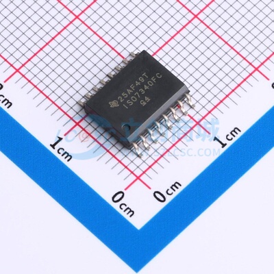 数字隔离器 ISO7340FCDWR SOIC-16 TI/德州 电子元件配单原装正品