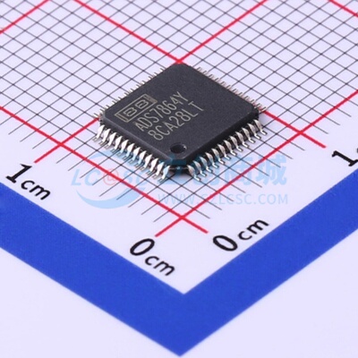 模数转换芯片ADC ADS7864Y/2K TQFP-48 TI/德州 电子元件原装正品