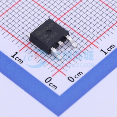 场效应管(MOSFET) FQD3N60CTM-WS DPAK-3 onsemi(安森美) 元器件