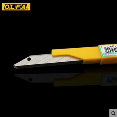 日本进口OLFA30度角小美工刀片DKB-10切割替刃雕刻刀片