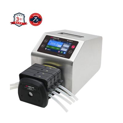 雷弗蠕动泵BT100F不锈钢灌装分装蠕动泵实验室分配型智能蠕动泵