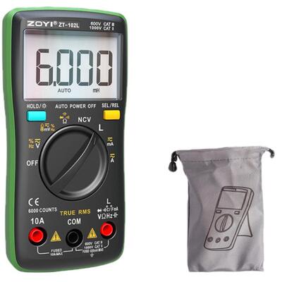 中意Zt-102L/Zt-Md1方便数字式高精度自动量程电感万用表电容电阻