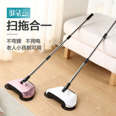 好货Hand push sweeper lazy sweeper two-in-one dustpan