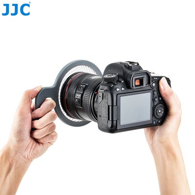 极速JJC 95mm Hand-held White Balance Filter Gray Card for Ca