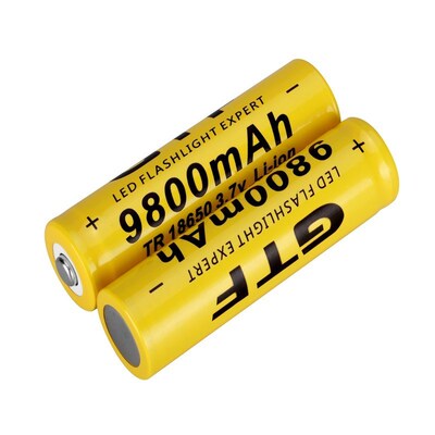 18650 3.7V 9800mAh Li-ion BAtteRy RechARgeABLe Lithium ion B