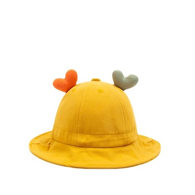 Sun hat spring and summer basin hat love baby fisherman hat