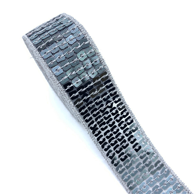 2y/5Yards/Lot 25mm Sequins Ribbon Lace Trim Sequin Sewing Fa