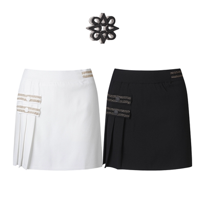 夏季StANDREWS新品高尔夫女装短裙松紧腰包臀裙运动修身时尚百搭