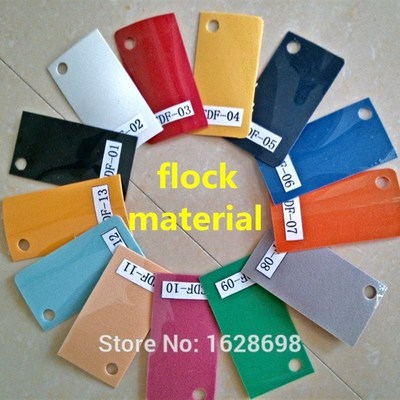 CDF 06 Royal blue color Korea Quality Flock Heat Transfer V