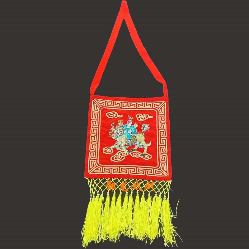 好货戏剧新款古装服配件舞台道具京剧戏曲用品锁麟囊红色锁麟囊袋