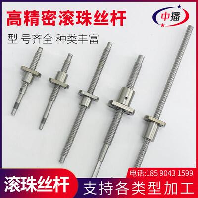 LCA高精密丝母丝杆微型滚珠丝杠副螺母SFK0601080125100212021402