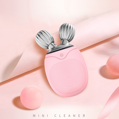 极速LINMEE Face Roller Massager Electric Silicone Facial Cle