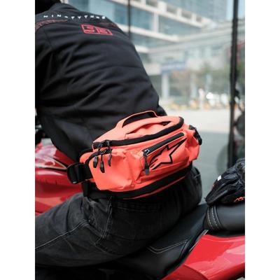 A星腰包alpinestars摩托车骑行腰包摩旅骑士包机车装备防水橙色