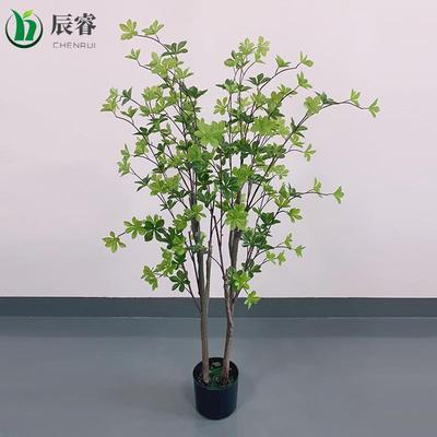 仿真植物双杆三杆吊钟盆栽 绿植盆景Simulation green plant跨境