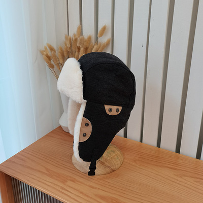 2021 New Winter Earflap Bomber Hats Fur Ushanka Cap Thickene