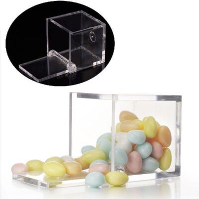 极速12pcs Cube Jewelry Accessories Display With Lid Dustproo