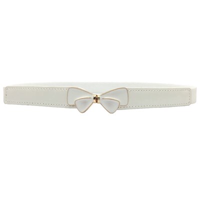 好货Bow belt cummerbunds with buckle belts thin elastic cumm