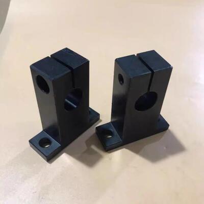 立式导向轴支座T型开口型轴承座光轴支撑座固定座GCL01 GCL06加高