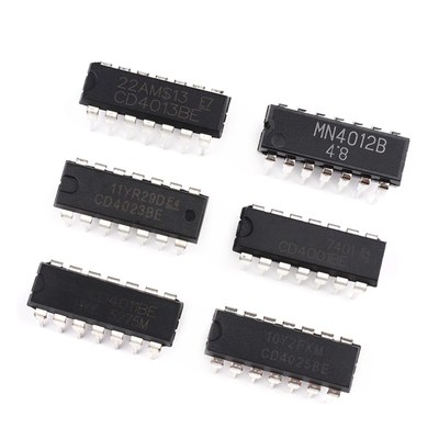 CD4001 HEF4002 4011 4012 4013 4023 4024 4025BE芯片直插贴片IC