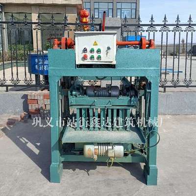 小496型心空砖机路面砖制砖机振动型成泥免烧水砖机