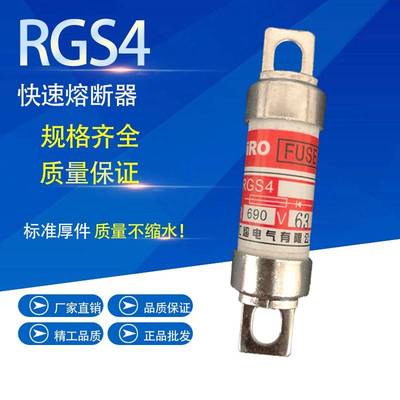 RGS4 32A 40A 50A 63A 75A 80A 100A 125A 快速熔断器快熔保险丝