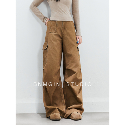 BNMGIN工装裤女今年流行款的裤子