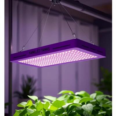 植物灯量子板植物生长灯全光谱120WLED植物灯智能调光跨境