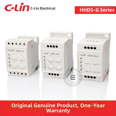 欣灵断相相序保护继电器HHD5-A/C/D/E/G/K/II过欠压XJ3-G自覆380V