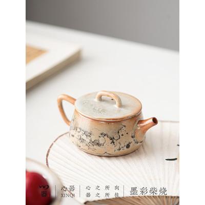 采购产品陶瓷，墨色汉瓦壶，覆古窑转陶瓷茶壶，一人泡茶器，功夫