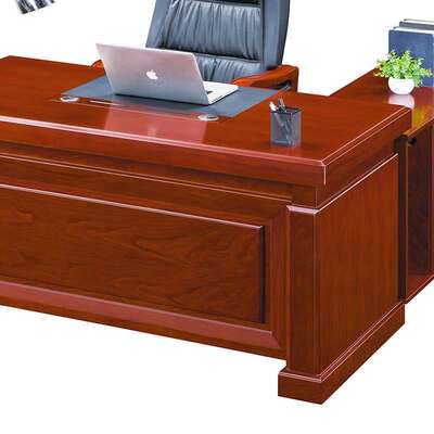 老板合办桌椅组中台式高档总裁桌经理主管桌办公室大班B4716公办