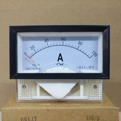 宇泰仪表 面板指针式交流电流表电压表 69L17-450V 69L17-50A