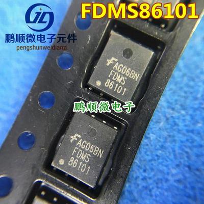 FDMS86101 FDMS86101A 86101 100V 60A 贴片MOS场效应管 QFN封装